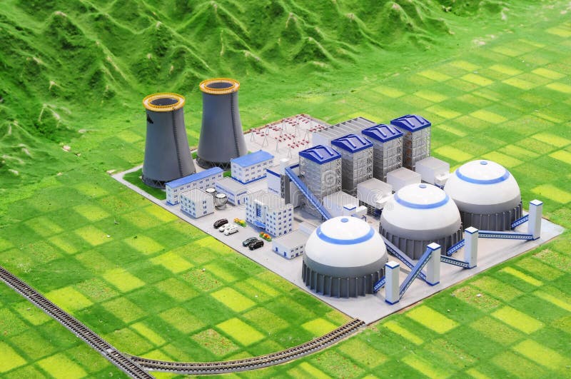 Clean Energy Plan for Power Plant Stock Photo - Image of plant, energy ...