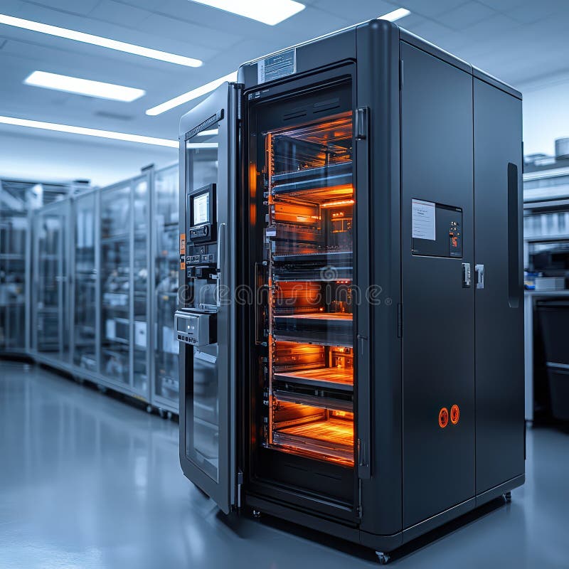 A Clean Energy Research Lab Working on Innovative Solutions Stock ...