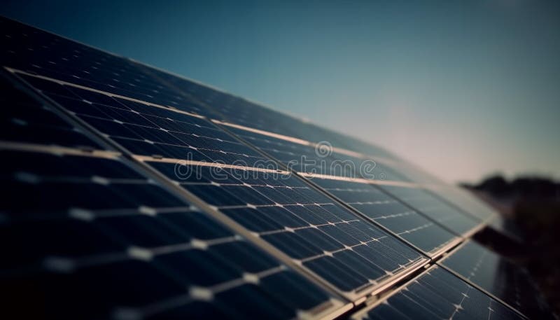 Clean Energy from Solar Panels Powers Sustainable Industry and ...