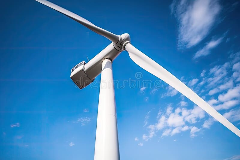 Clean Energy Source, Such As Solar or Wind Power, Generating ...