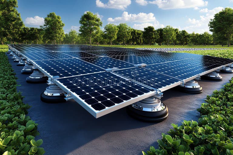 Clean Energy Technological Advancements are Depicted in a Detailed ...