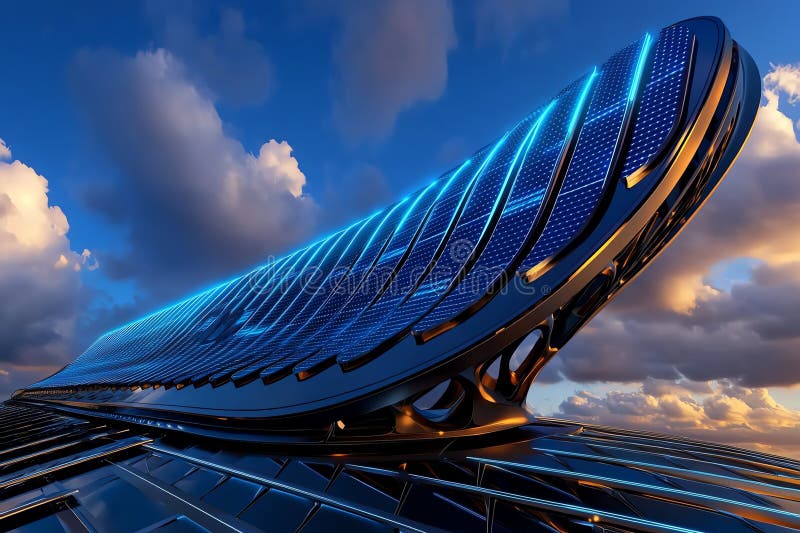 Clean Energy Technological Breakthroughs are Depicted in a Futuristic ...