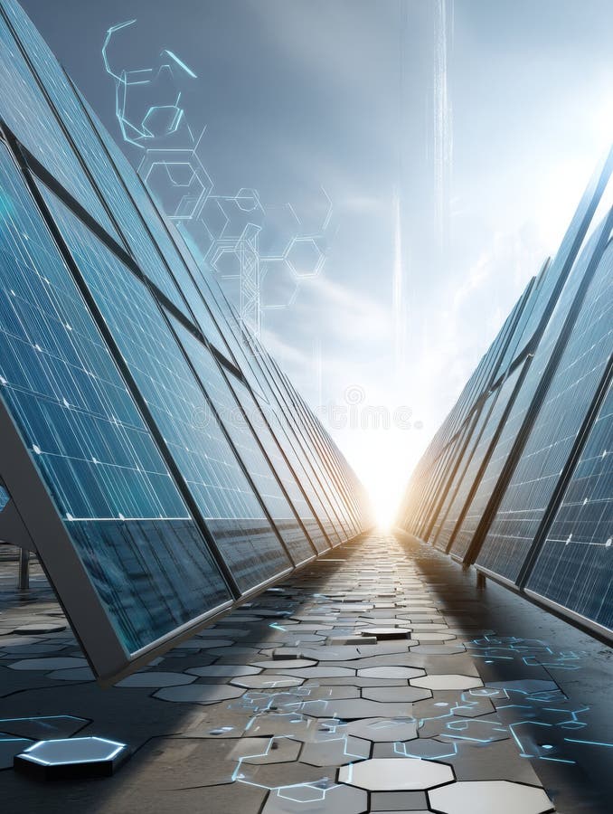 Clean Energy Technology Utilizing Solar Panels with AI Optimization in ...