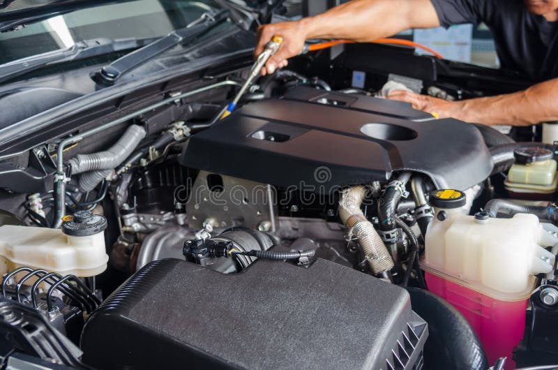 Clean the engine stock photo. Image of power, engineering - 158640176