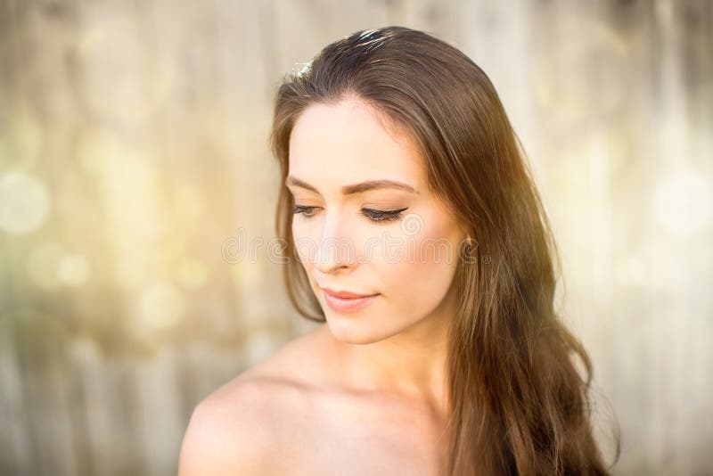 Clean face woman stock image. Image of health, fashion - 49983313