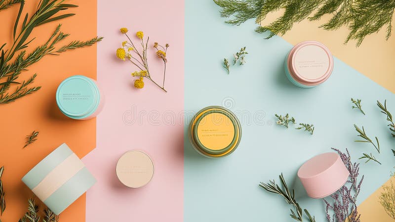 A Clean Flat Lay of Custom Labels Styled with Subtle Branding on a ...