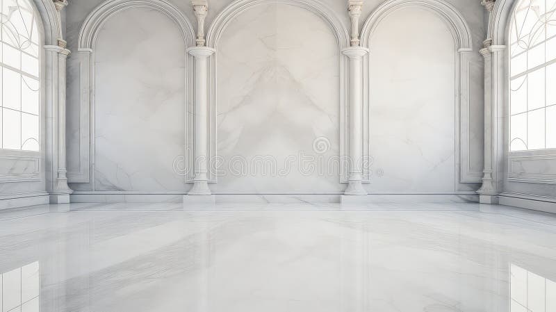 Clean Floor Empty Background Stock Illustration - Illustration of ...