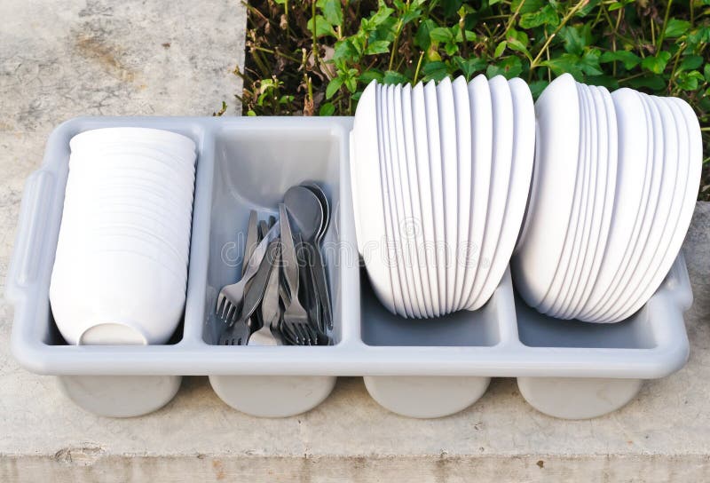 Clean food ware stock image. Image of plastic, object - 23861963