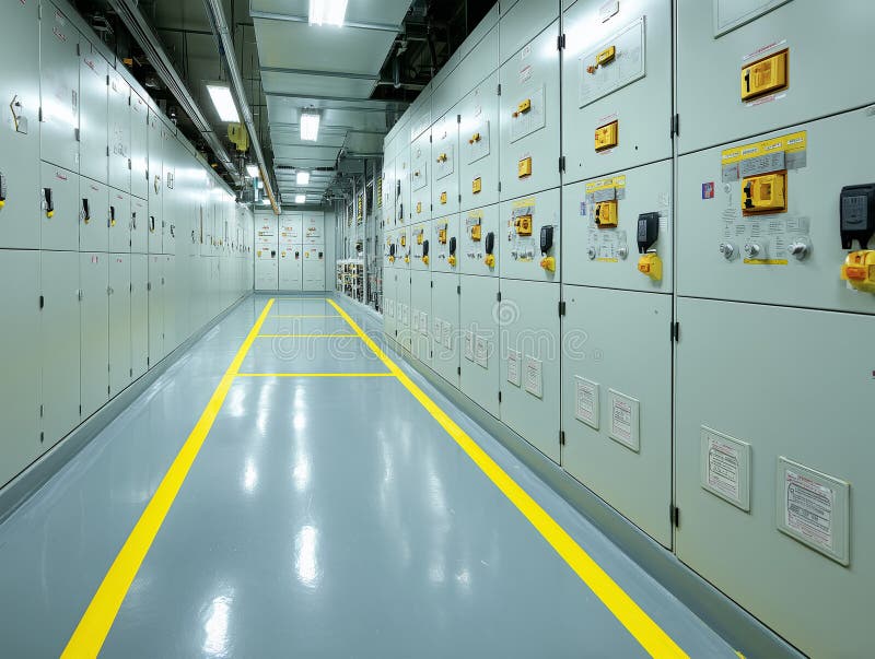 Clean Framework Visualization for Medium Voltage Switchgear Room ...