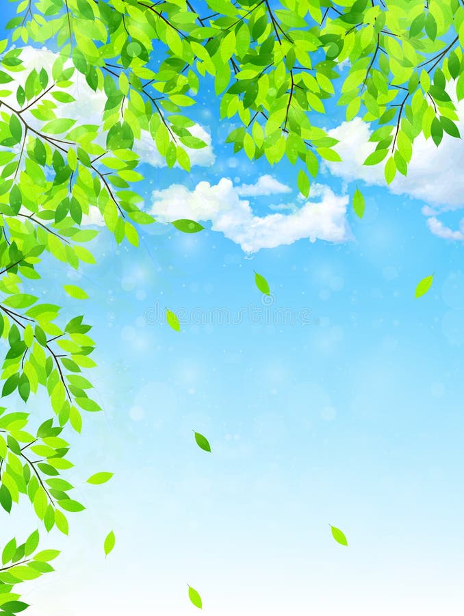 Clean Fresh Green Background Illustrations Stock Illustration ...