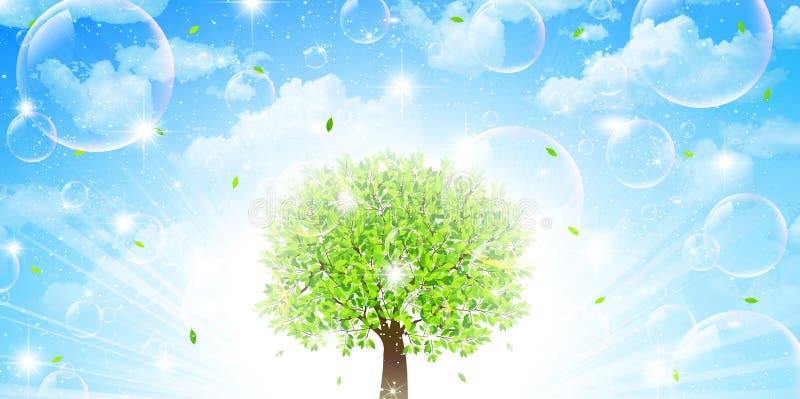 Clean Fresh Green Background Illustrations Stock Illustration ...