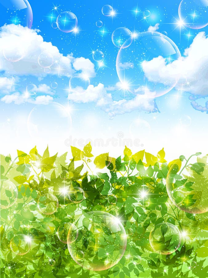 Clean Fresh Green Background Illustrations Stock Illustrations – 460 ...