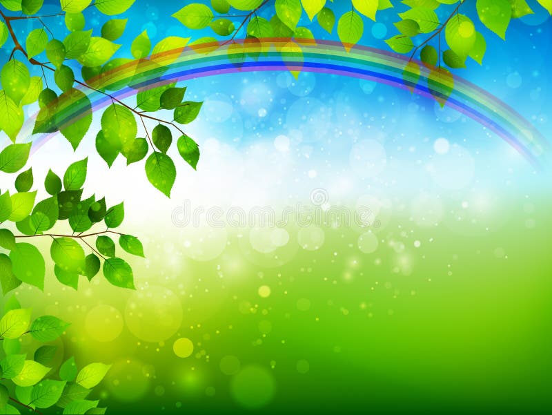 Clean Fresh Green Background Illustrations Stock Illustration ...