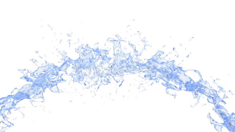 Fresh Clean Blue Water - Stream Arch Stock Image - Image of fresh, wash ...