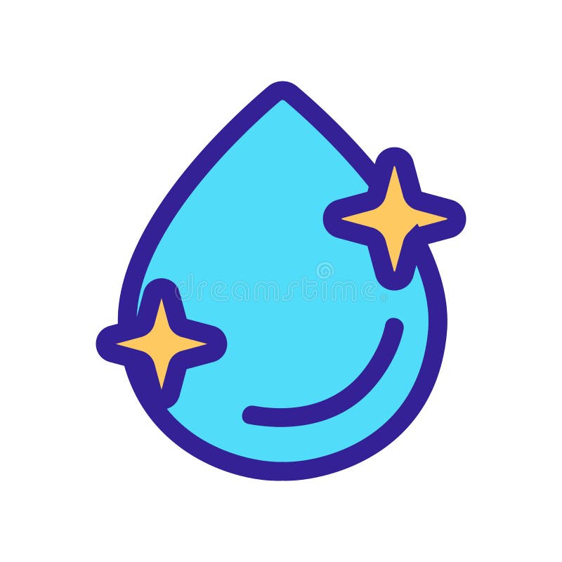 Clean Freshness Icon Vector. Isolated Contour Symbol Illustration Stock ...