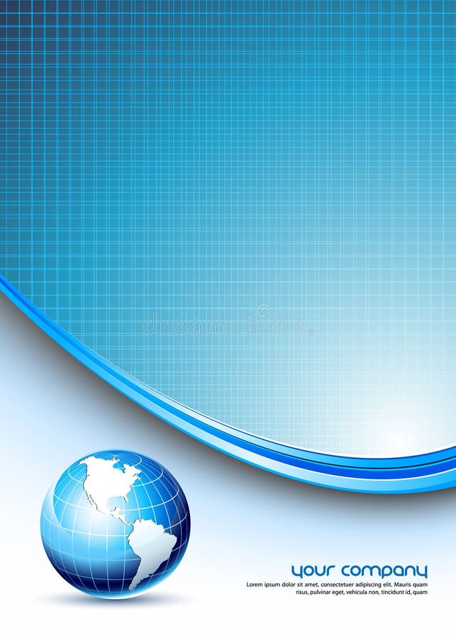 Clean Futuristic Vector Design Template Stock Vector - Illustration of ...