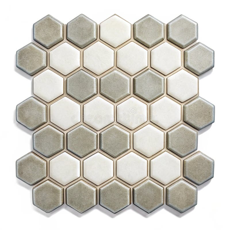 Hexagonal Tile Design stock illustration. Illustration of arrangement ...
