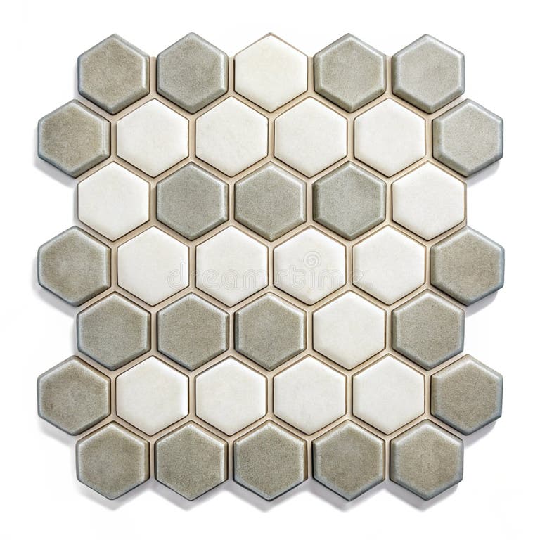 Hexagonal Tile Design stock illustration. Illustration of arrangement ...