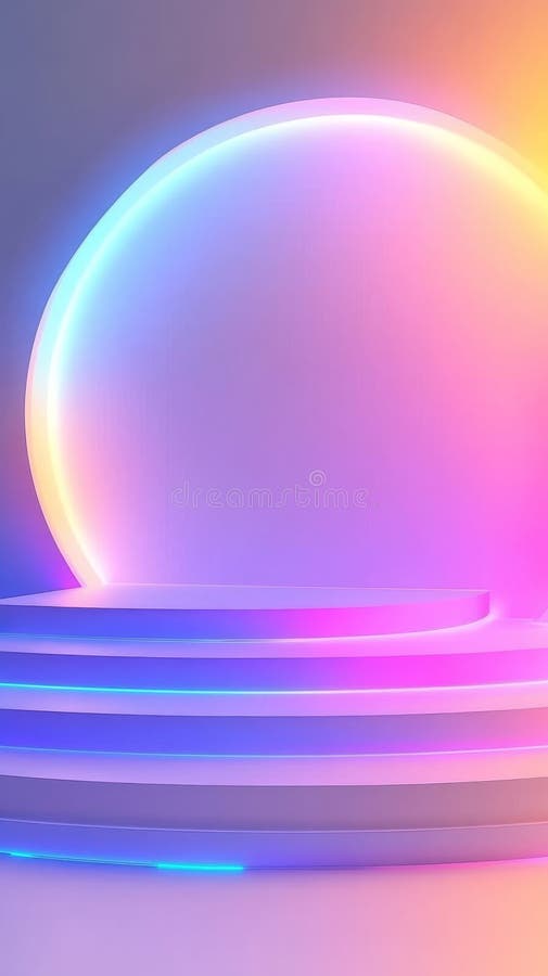 Clean Gradient Steps in Abstract Modern Interior Design 1 Stock Image ...