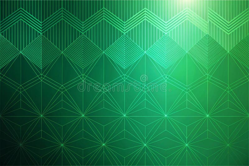 Clean Gradient with Subtle Geometric Line Art Stock Illustration ...