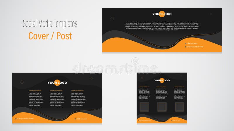 Clean Graphic Design Templates To Various Social Media Platforms ...