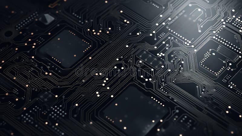 Clean Grey Technology Background Stock Illustration - Illustration of ...