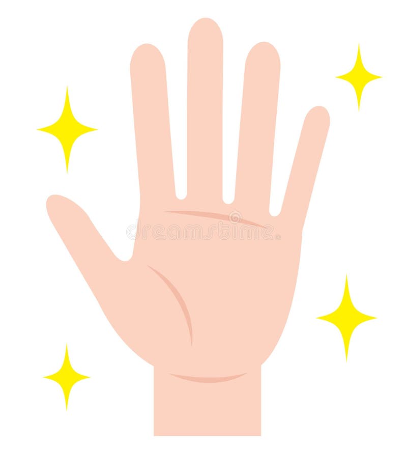 Clean hand. hand hygiene stock vector. Illustration of hand - 92329697