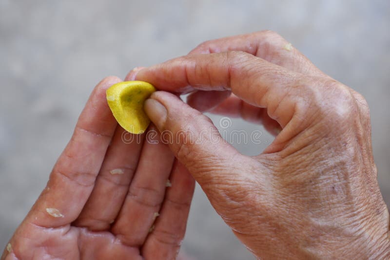 Woman Using Lemon To Wash Hands Stock Image - Image of hand, skin ...