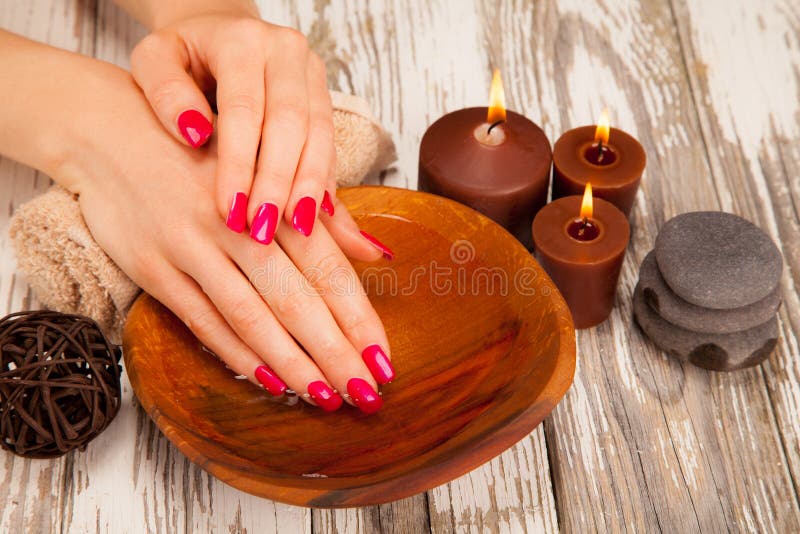 Clean hands stock photo. Image of bowl, care, relaxation - 31808478
