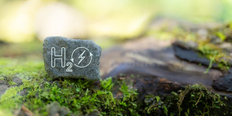 Clean Hydrogen Energy, H2 Concept. Environment, Eco Friendly Industry ...