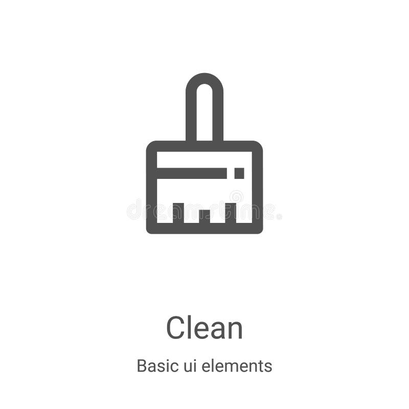 Basic RGB Clean, Ecology Vector Icon Which Can Easily Modify or Edit ...