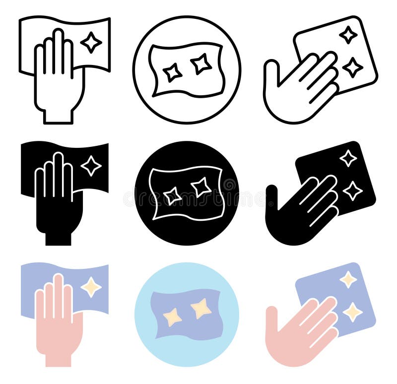 Clean icon vector stock vector. Illustration of kitchen - 348101972