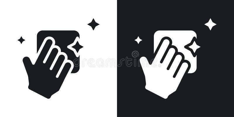 Clean icon vector stock vector. Illustration of logo - 348262347