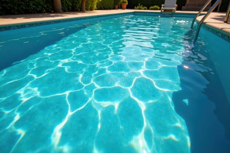 Clean, Inviting Swimming Pool Water, Shimmering, Shadow, Sun, Aqua ...