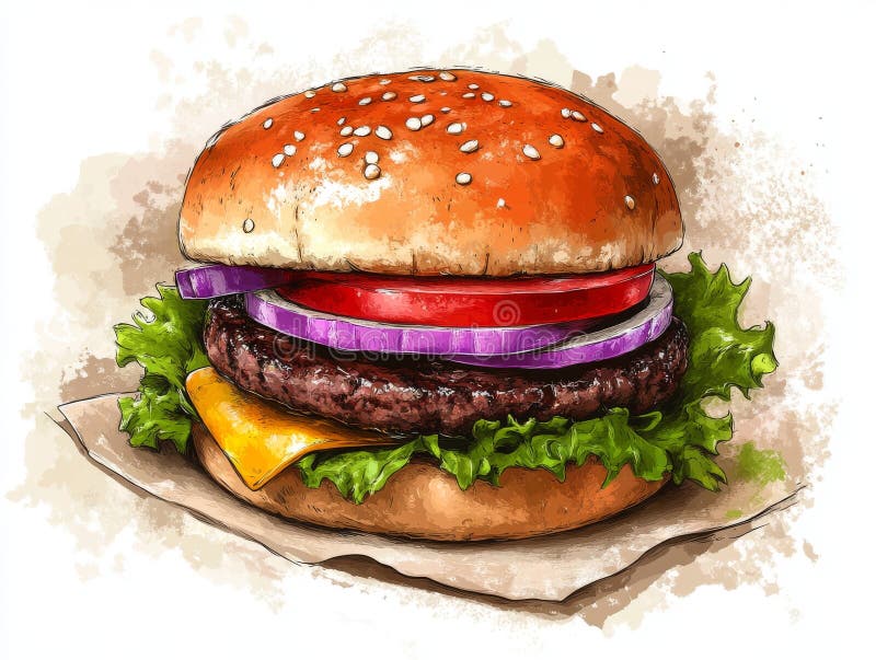 A Clean Kitchen Table Design Featuring a Digital Art Illustration of a ...