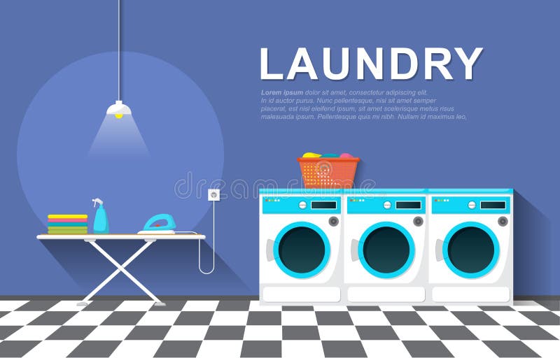 Free Laundromat Clipart