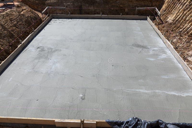 Clean layer of concrete stock photo. Image of outdoors - 191399624