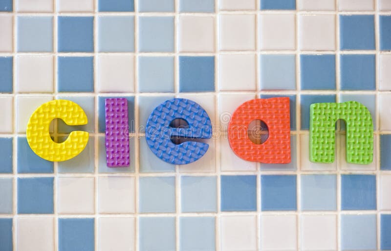 Clean letters abstract stock photo. Image of hygene, wash - 27073768