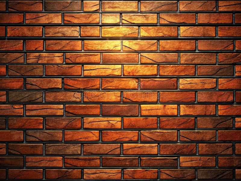 Clean Line Art Brick Wall Outline Vector Graphic Editable Stroke for ...