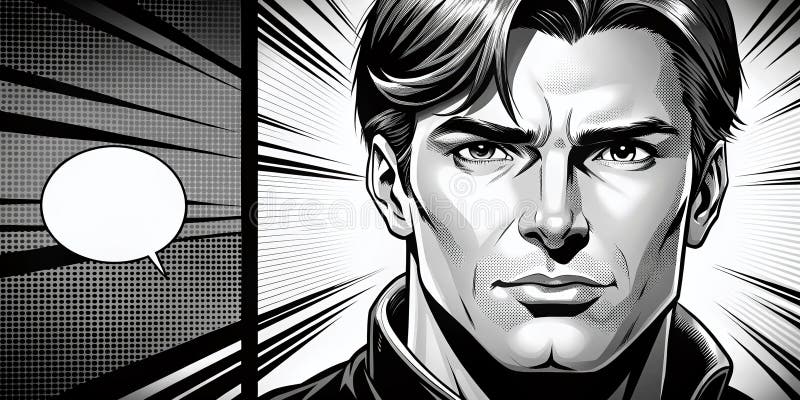 Clean Line Art Comic Book Panel Templates for Digital Storytelling ...