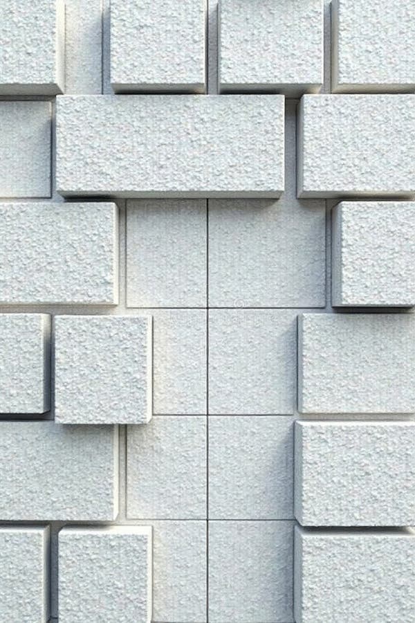 Clean Lines of Interlocking White and Grey Concrete Blocks , Modern ...