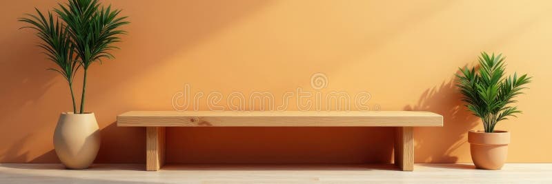 Clean Lines, Smooth Finish, Simple Wooden Bench , Unvarnished, Design ...