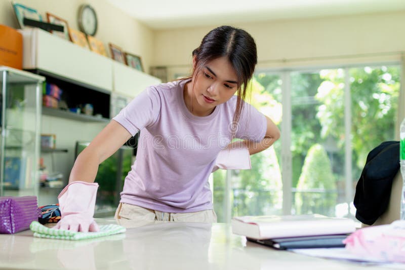 Clean on the Living Room, Apartment or Home Area Stock Photo - Image of ...