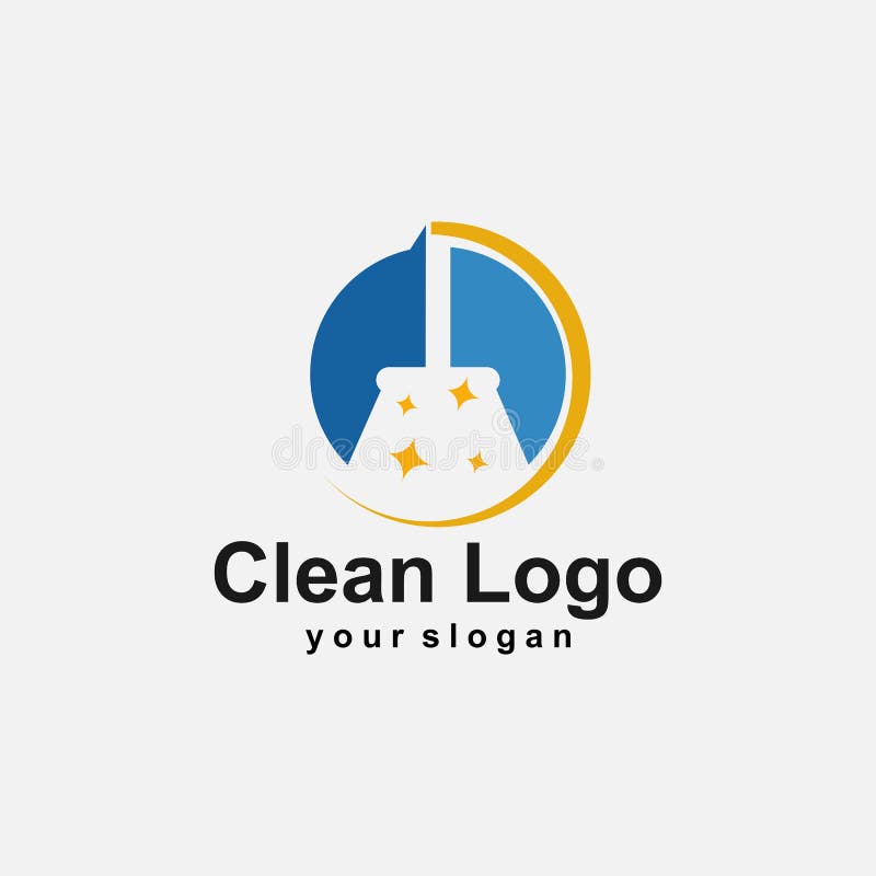 Clean Logo Design Template Vector Isolated Stock Illustration ...