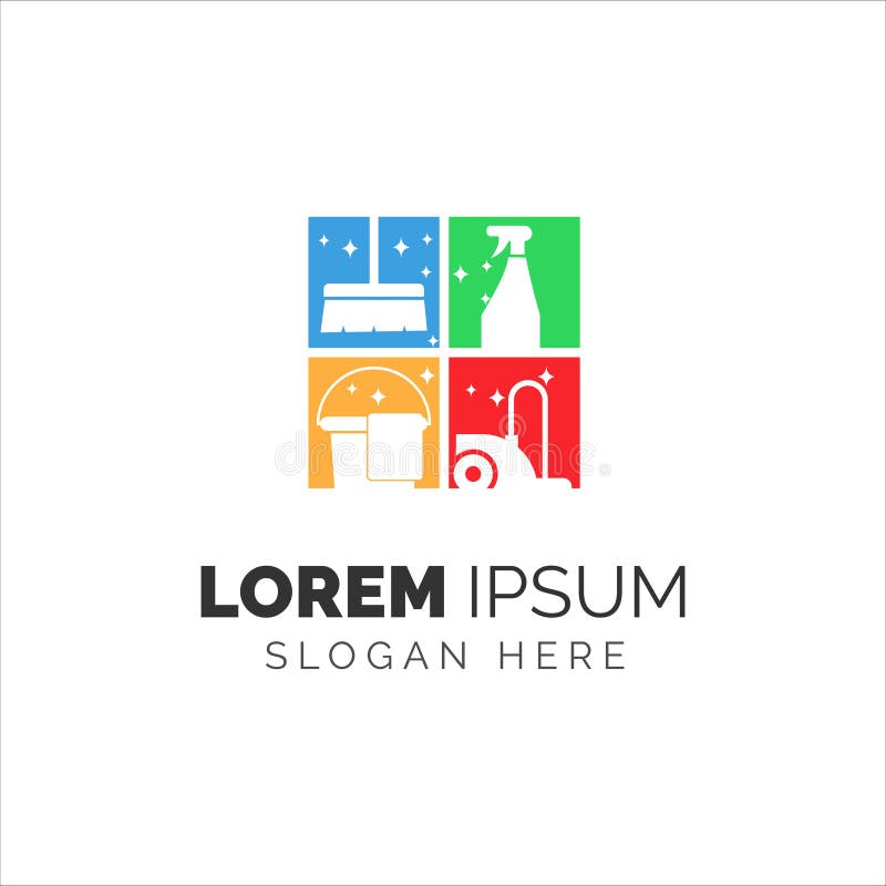 Clean Logo Template, Design Icon Vector Illustration Stock Vector ...