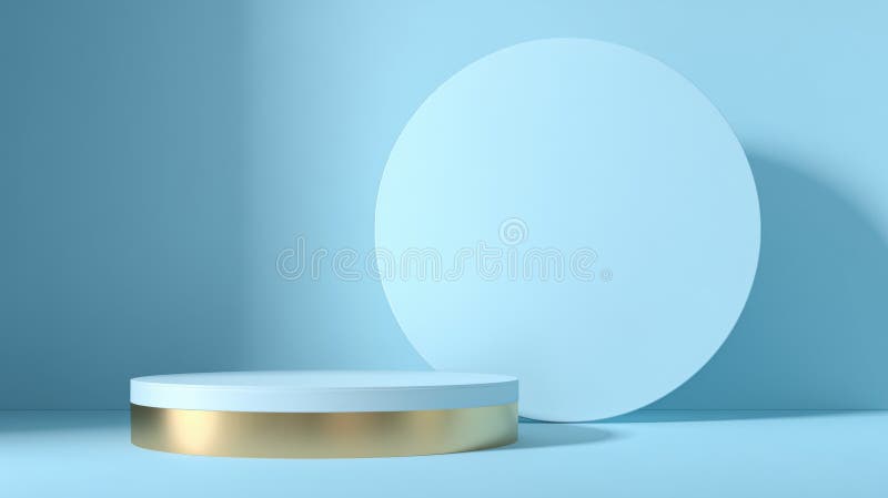 Clean Minimal Advertising Mockup with White Pedestal and Subtle ...