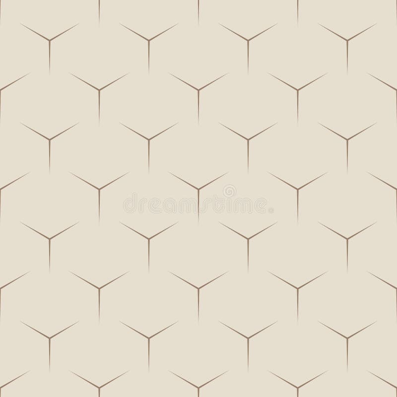 Clean Minimal Geometric Beige Vector Seamless Pattern Stock Vector ...