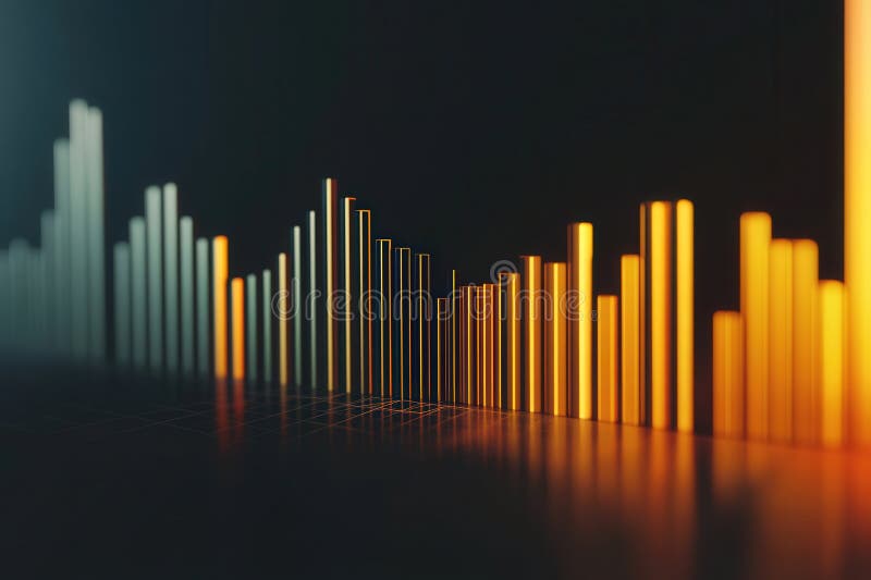 Visual Representation of a Collapsing Financial Bar Chart Highlighting ...