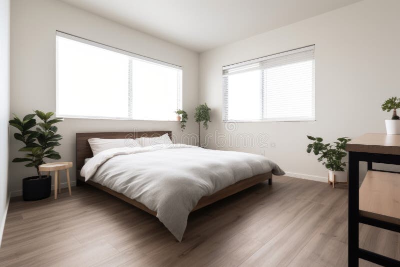 Clean, Minimalist Room with only Essential Items for a Peaceful Retreat ...