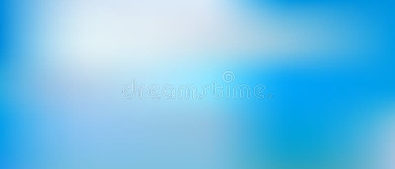 Sky Blue and Azure Gradient Background Stock Vector - Illustration of ...